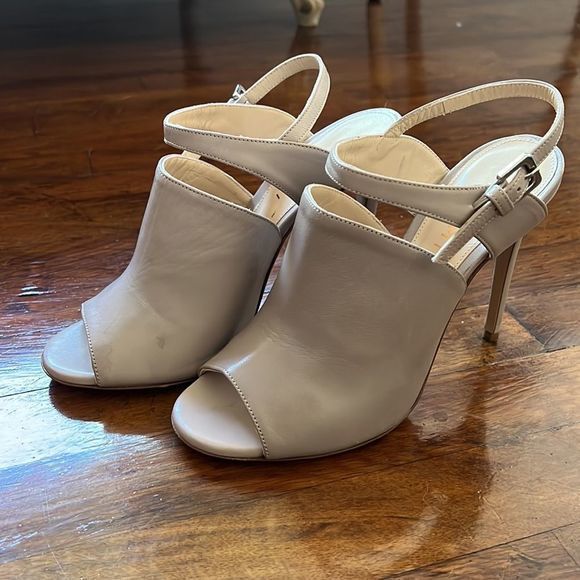 M. Gemi | Shoes | M Gemi Nude Heels 375 | Poshmark